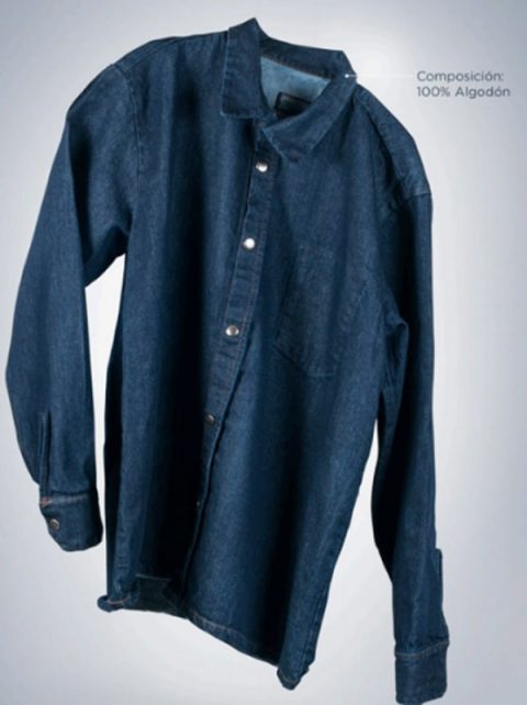 CAMISOLA DE MEZCLILLA NACIONAL 14OZ. (YOMPA) - Sippsa